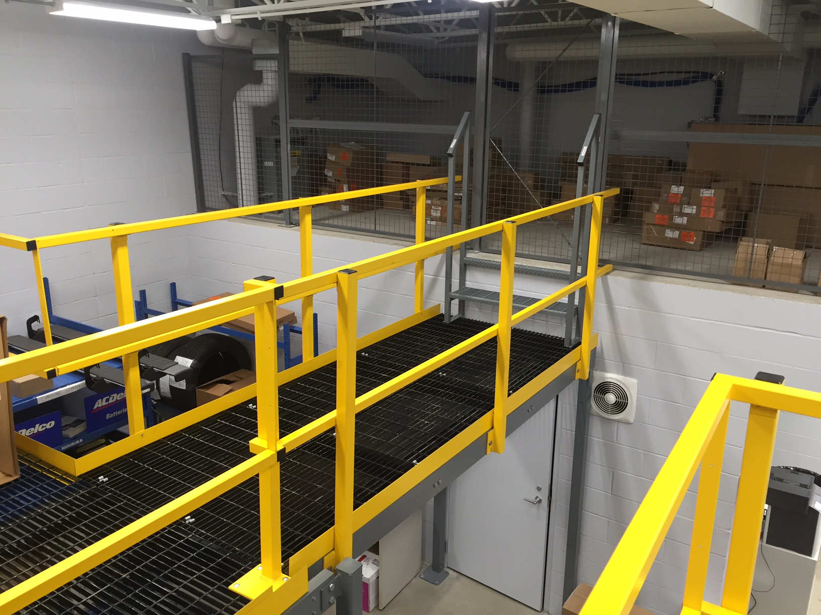 Warehouse Mezzanine Design & Installation | V&H