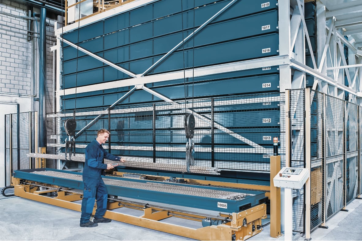 Pallet, Heavy & Long Goods Automated Storage Systems | V&H